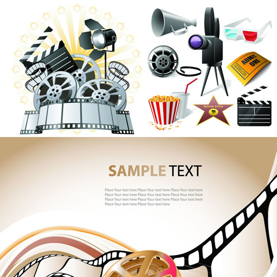 Vectores de cine - Kabytes